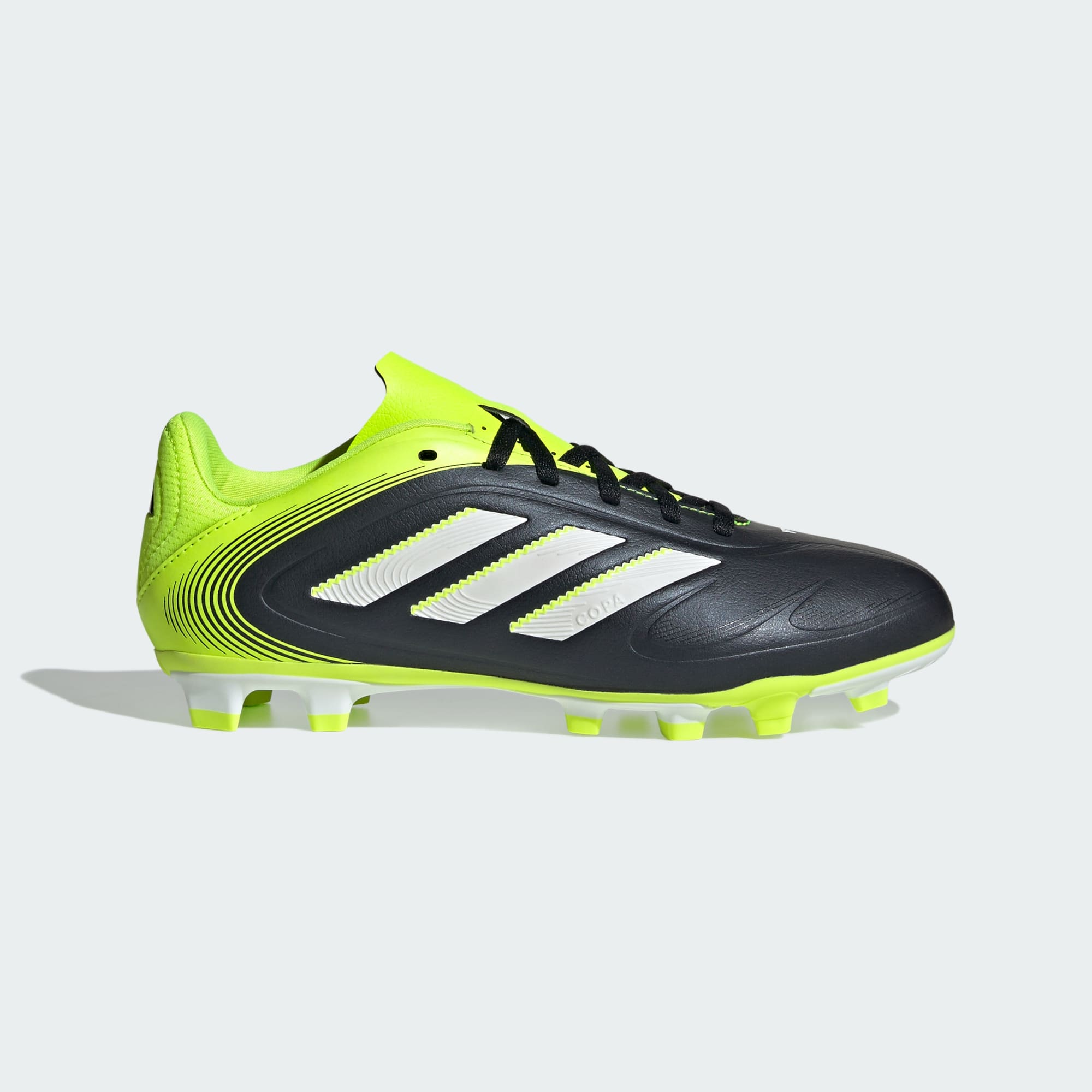 Green Adidas Club Adidas Kid's Copa Pure Club Black/Green Football Boots